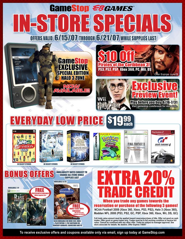 GameStop Sales This Week - Pure Nintendo