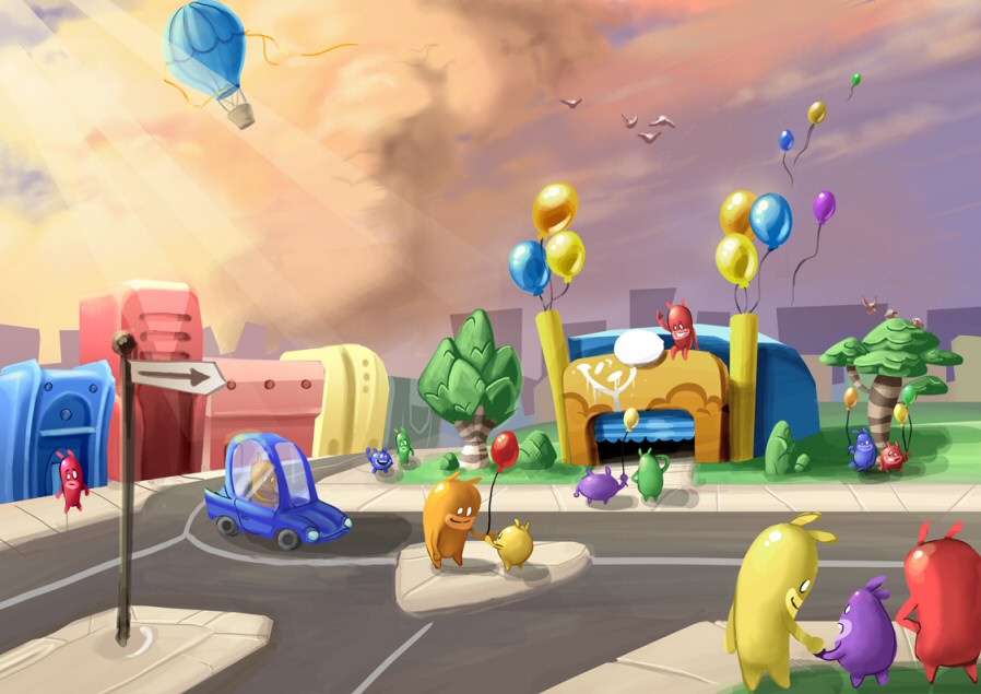 De Blob Art - Pure Nintendo