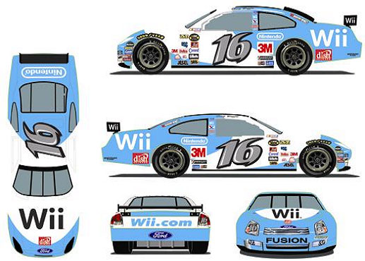Nintendo sponsors NASCAR - Pure Nintendo