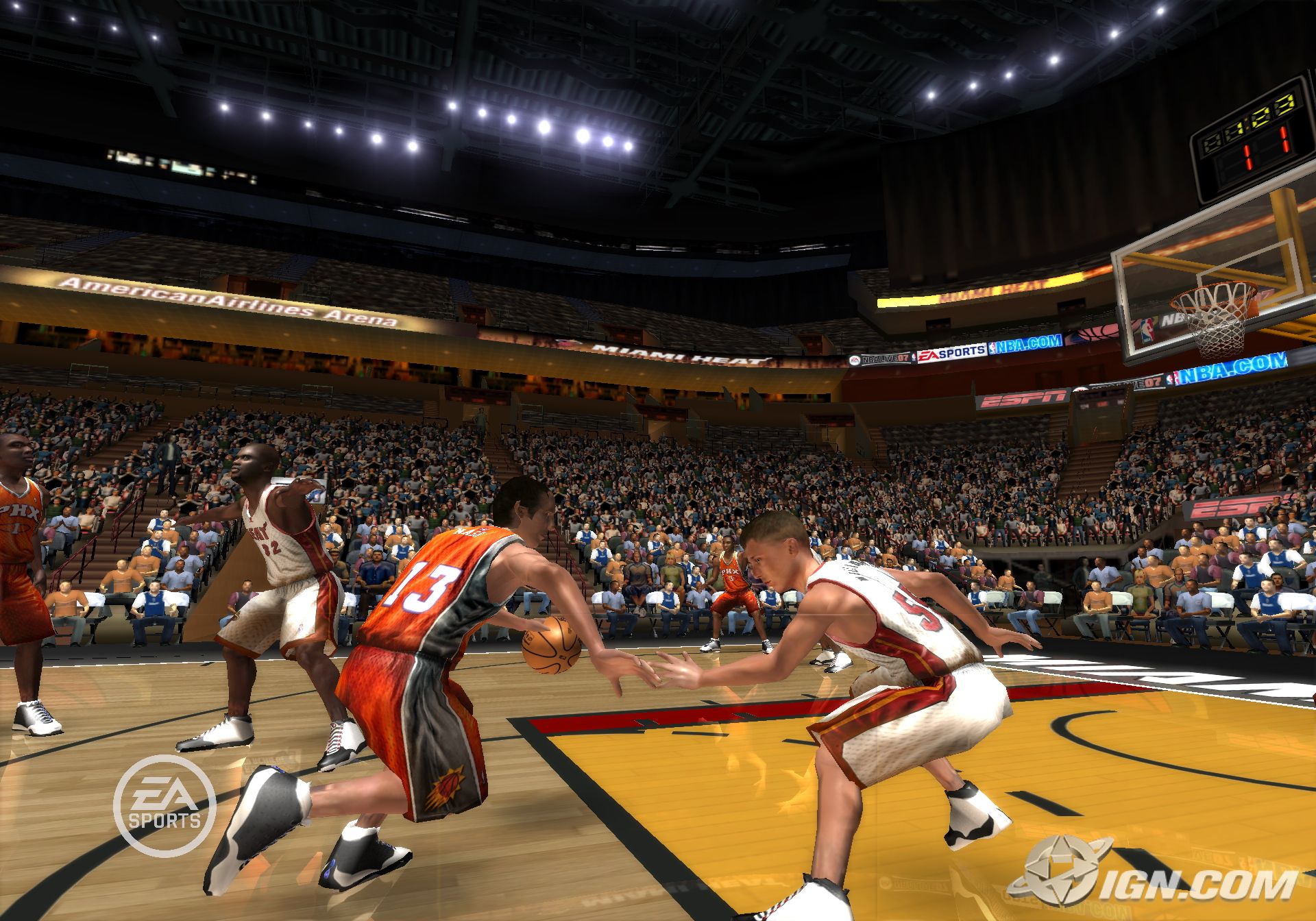 NBA Live '08 Screens and Controls - Pure Nintendo