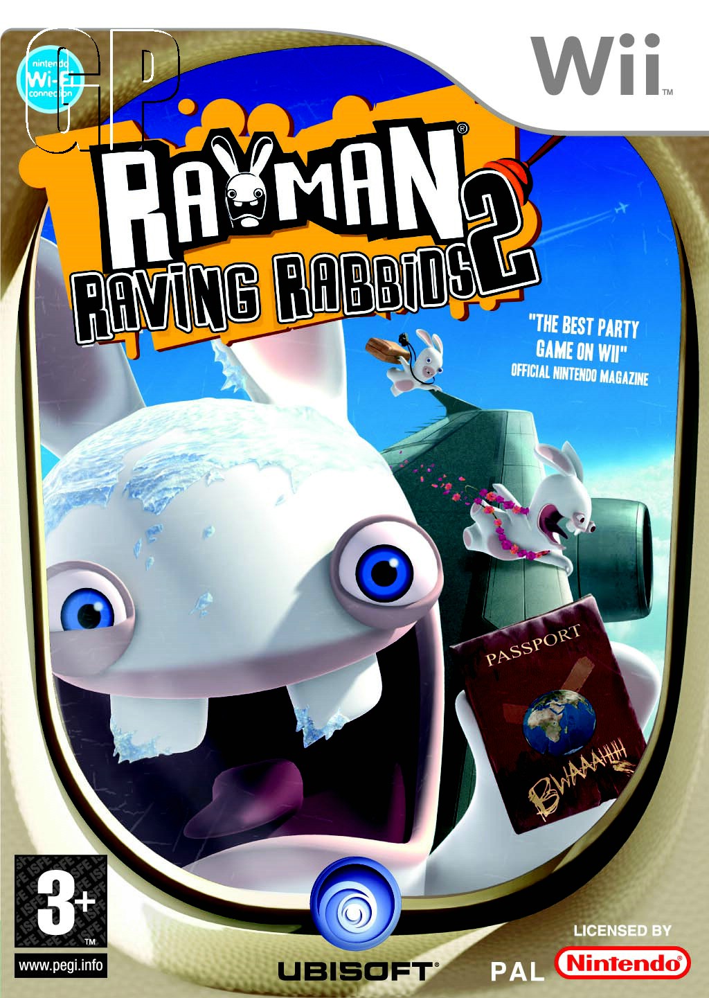 Rayman Raving Rabbids 2: Boxart UK - Pure Nintendo
