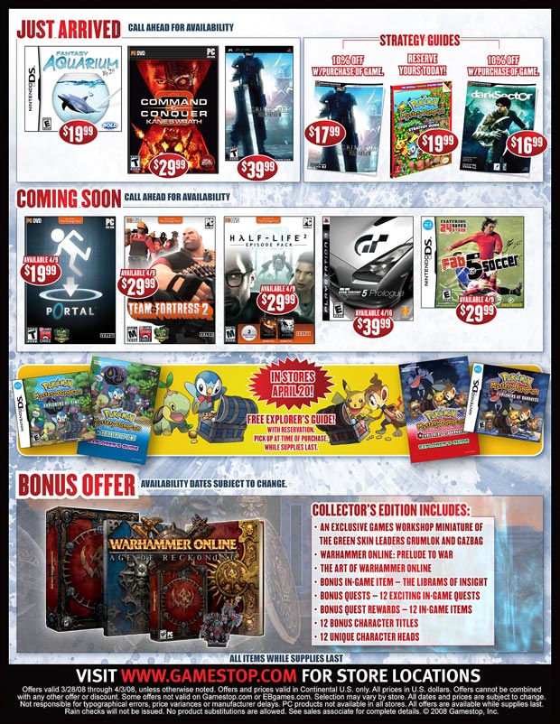 GameStop Specials This Week - Pure Nintendo