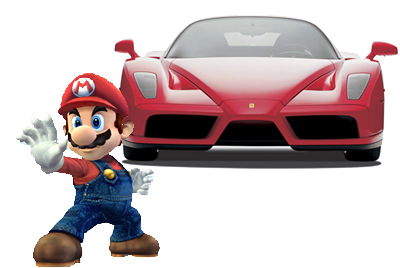 If Mario and Company Drove Real Cars - Pure Nintendo