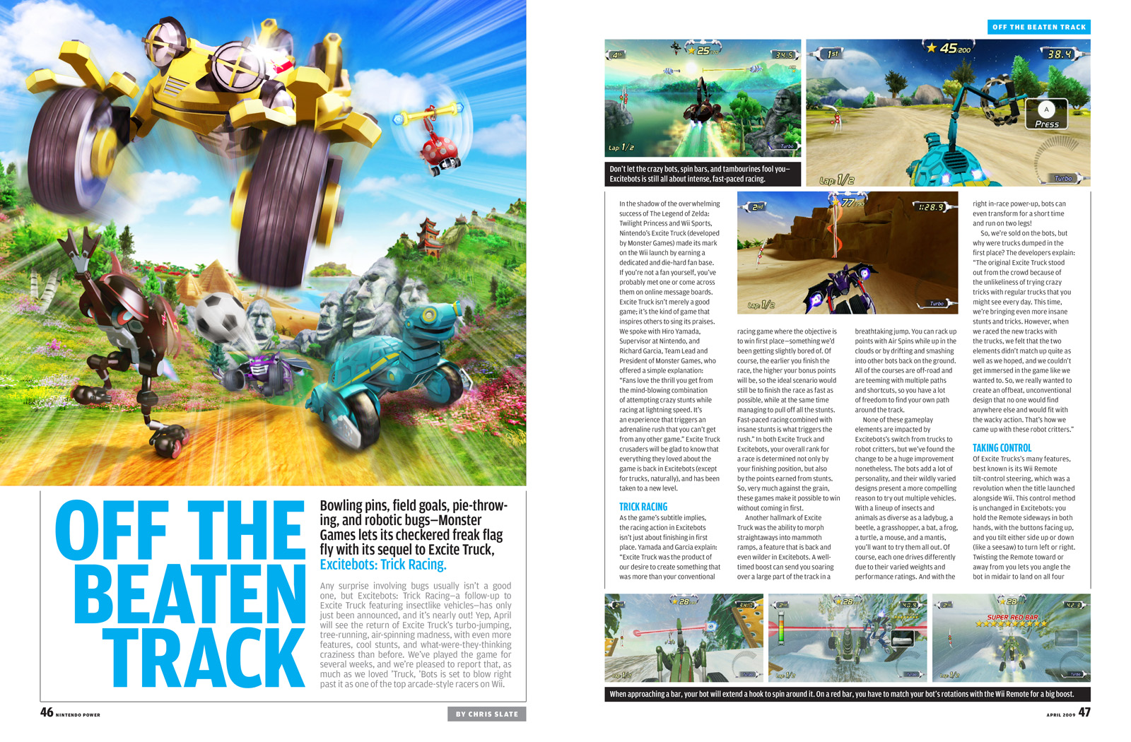 Excitebots: Trick Racing - first screens and details - Pure Nintendo