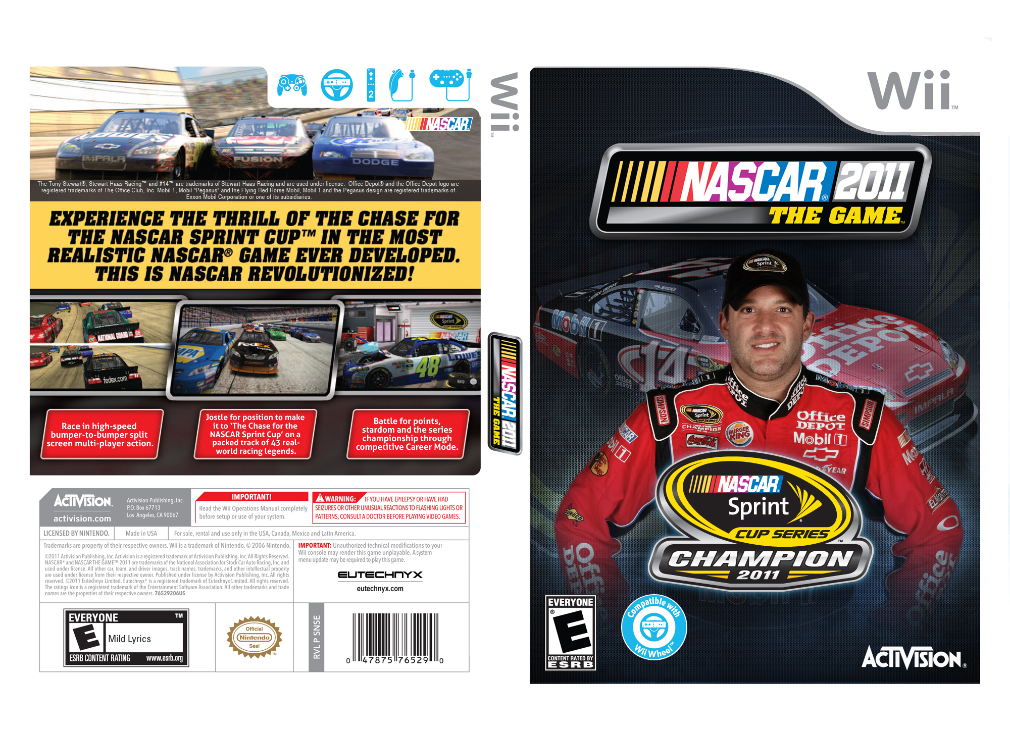NASCAR The Game 2011 Releases Special Edition Cover In Celebration of ...