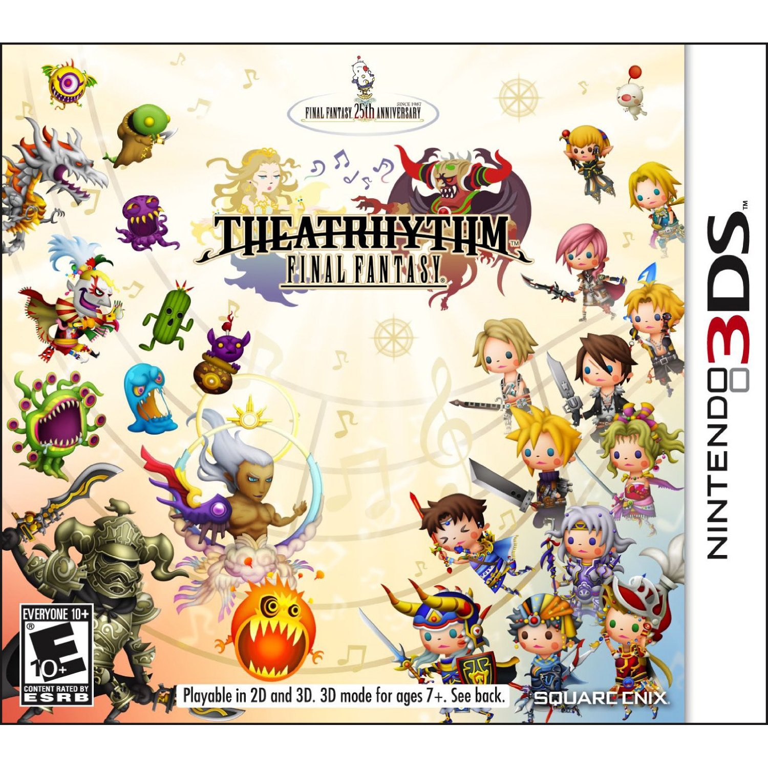 Theatrhythm Final Fantasy - NA boxart - Pure Nintendo